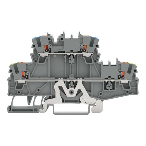 ᐈ Double Deck Terminal Block Ground Conductorthrough Terminal Block