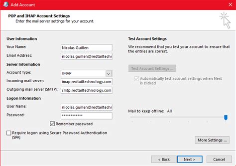 Redtail Technology Imap Email To Microsoft Office 365 San Diego Computer Consulting