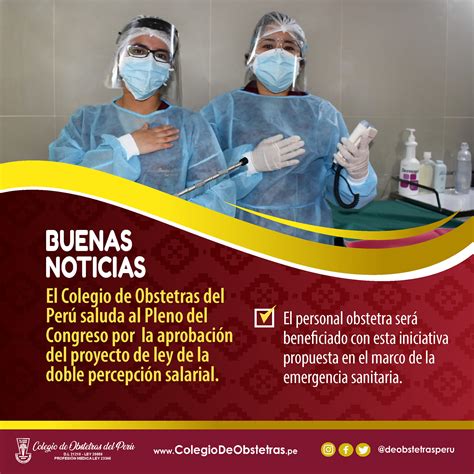 El Colegio De Obstetras Del Perú Saluda Al Pleno Del Congreso Por La