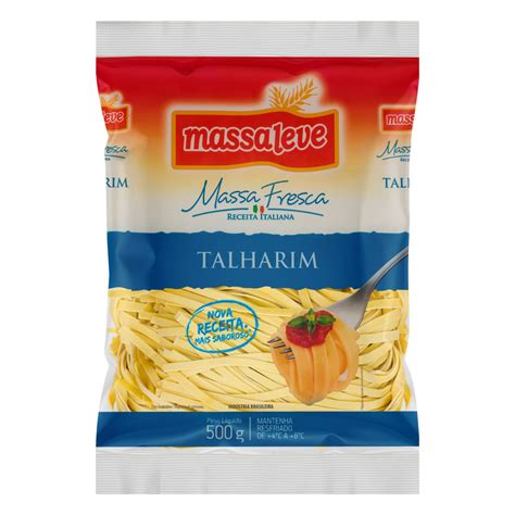 Massa Fresca Massa Leve Talharim 500g Outras Massas Frescas
