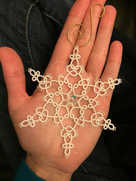 8 Easy Tatted Snowflake Patterns For Beginners Artofit