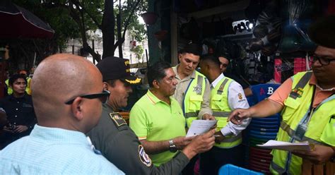 Plazo De 72 Horas Dan A Vendedores Para Que Despejen Vías Públicas