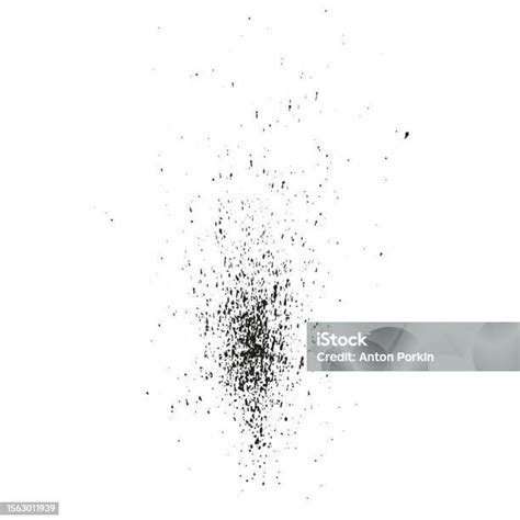 스프레이 스플래터 잉크 그런지 질감 소음 효과 하프톤 얼룩 패턴 거친 브러시 페인트 스플래쉬 검은 더러운 서클 스팟입니다 추상 디자인 요소입니다 격리된 벡터 그림 가능성에