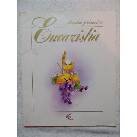 Livro Infantil Minha Primeira Eucaristia Shopee Brasil