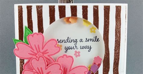 Craft With Beth Sending Smiles Your Way Shaker Card