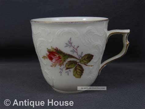 Rosenthal Sanssouci Moosrose Kaffeegedeck 3tlg