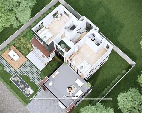 แบบบ้านครอบครัวใหญ่ P 687 8 โกดังแบบบ้าน 95 Thailandhomeplan แบบบ้าน