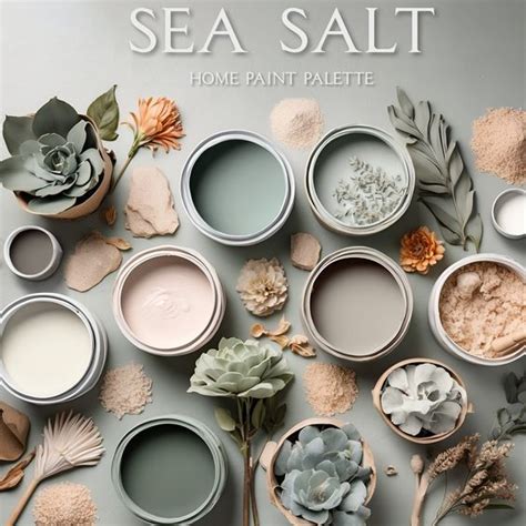 Sherwin Williams Sea Salt Palette Coastal Palette Fresh Color Palette