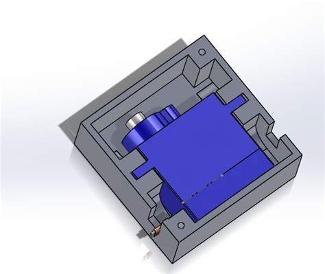 Servo 9g Holder Bracket By Mafaldo 3d Printing Diy Useful 3d Prints