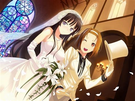 K On Ritsu X Mio Wedding By Kirika88 On Deviantart
