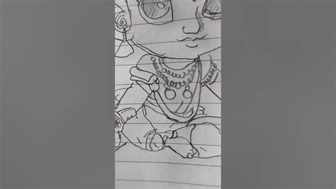 Cute Lord Krishna Drowing Youtube