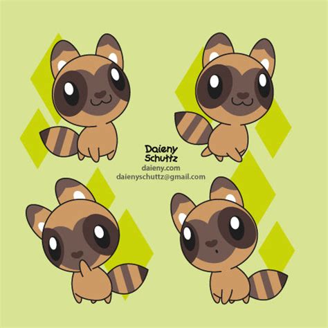 Chibi Tanuki By Daieny On Deviantart