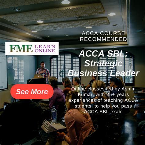 Acca Sbl Guides On Gaining Professional Marks By Specimen Papers