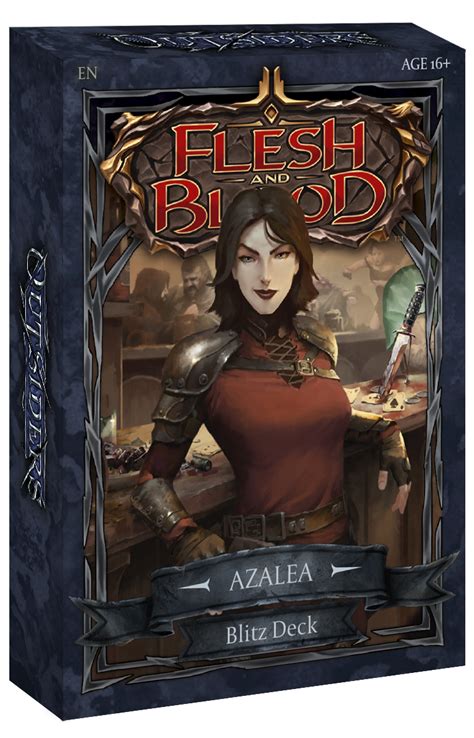 Flesh Blood TCG Outsiders AZALEA Blitz Deck EN Remetebarlang