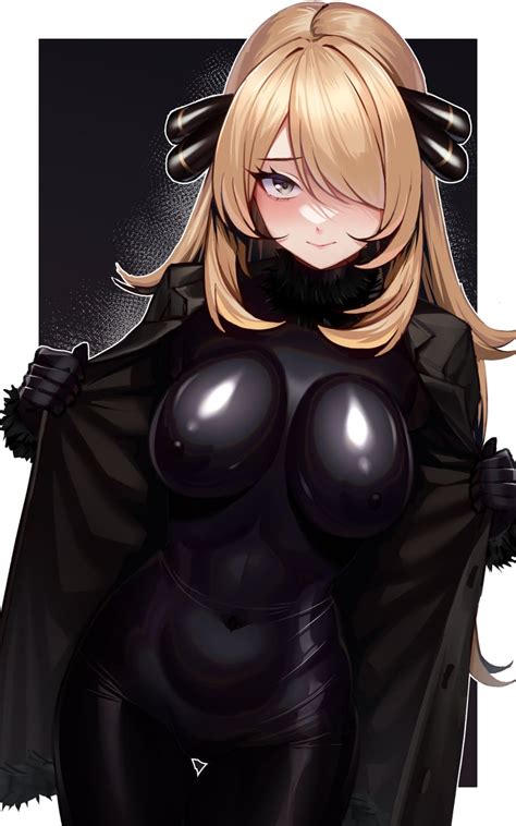 Cynthia Pokemon And 1 More Drawn By Volyz Danbooru