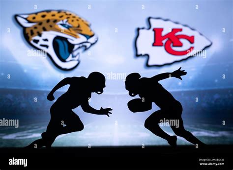 Kansas Usa January 18 2023 Jacksonville Jaguars Vs Kansas City