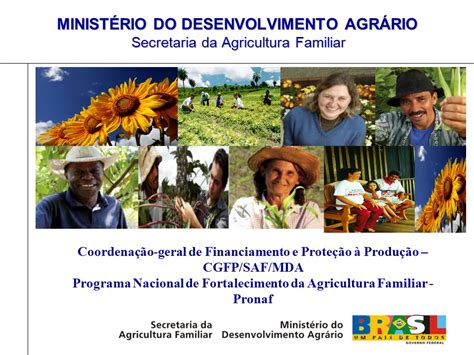 Coordenação geral de Financiamento e Proteção à Produção CGFP SAF MDA