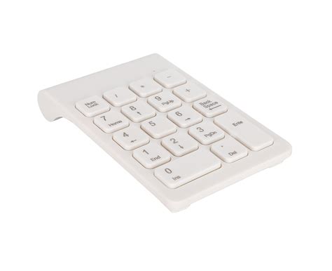 Mini Keyboard Wireless Numeric Keypad 2 4g Usb Ergonomic Lightweight Pc Computer Accessorywhite