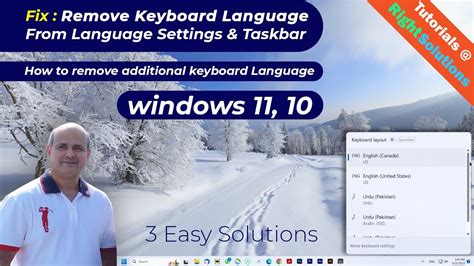 How To Remove Additional Keyboard Language Windows 11 Youtube