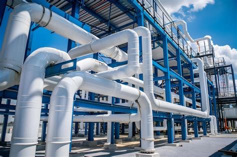 Petrochemical Plant Infrastructure Oil Refining Complex Chemical