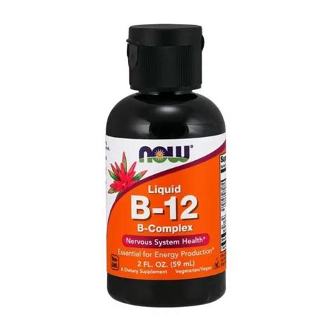 Купить Витамин В12 жидкий комплекс Now Foods B-12 Liquid B-Complex 59 ...