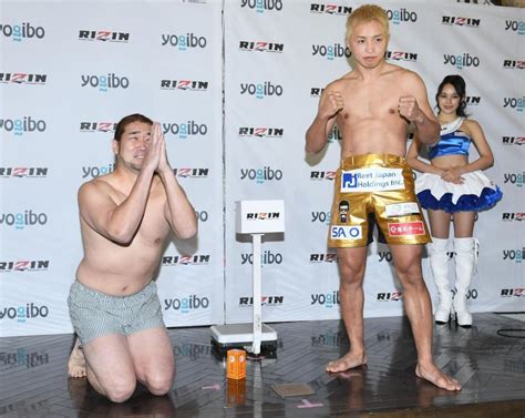 シバター、公開計量で土下座懇願「手加減してください！」トランクス一丁で失笑もファイトデイリースポーツ Online