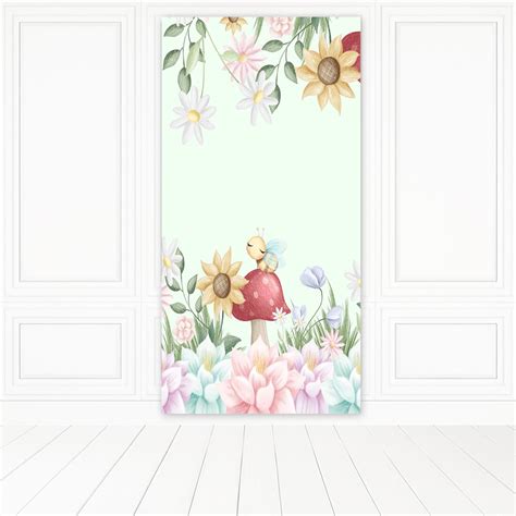 Painel Retangular Veste Fácil Tecido Sublimado 3D Bosque 1 00 x 2 00