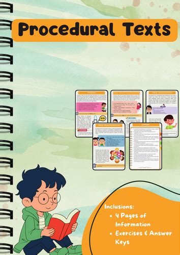 Procedural Texts Structure Sequence Language Features Teaching