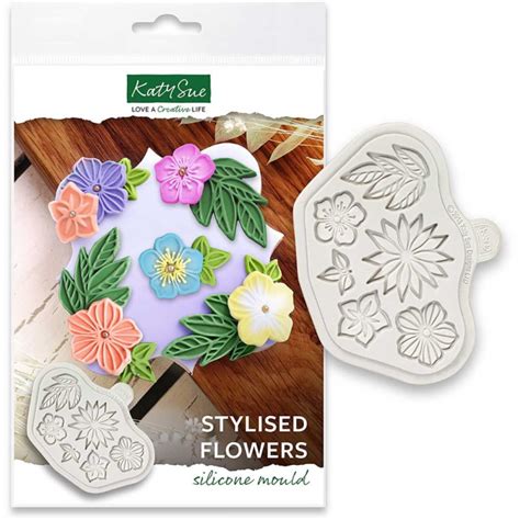 Katy Sue Mold Bloemen En Bladeren