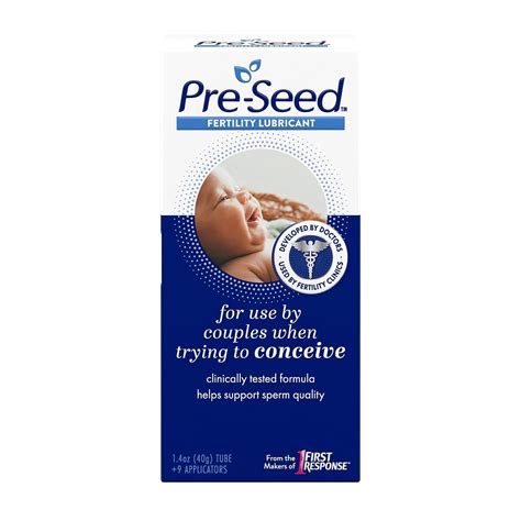 Amazon Com Pre Seed Fertility Lubricant For Use By Couples Trying To Conceive Health Household
