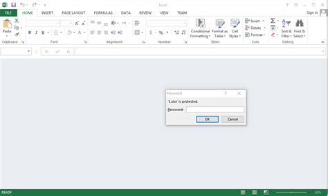 C Excel Interop Prevent Showing Password Dialog Stack Overflow