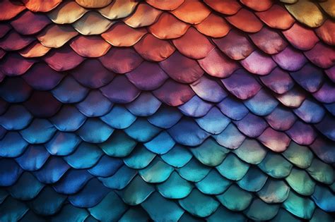 Premium Ai Image Dragon Scales Pattern Chinese New Year Background