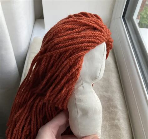 How To Sew Yarn Doll Hair Full Secure No Pins No Weft