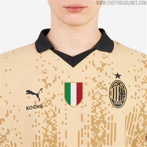 Milan X Koché 22 23 Fourth Kit Released Footy Headlines