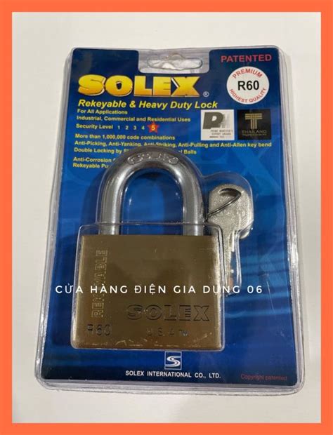 Ổ Khoá Solex Mỹ ChÍnh HÃng 🔒🔒🔒 Lazadavn