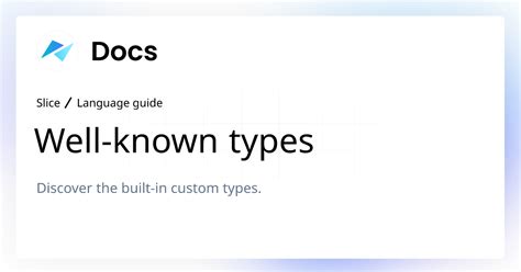 well known types icerpc docs