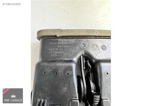 Otomobil Arazi Aracı Isıtma Havalandırma Klima BMW E60 ARKA