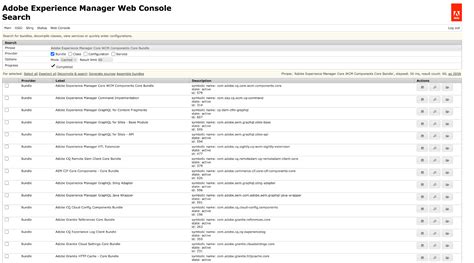 Cracking The Code How Apache Felix Search Web Console Plugin