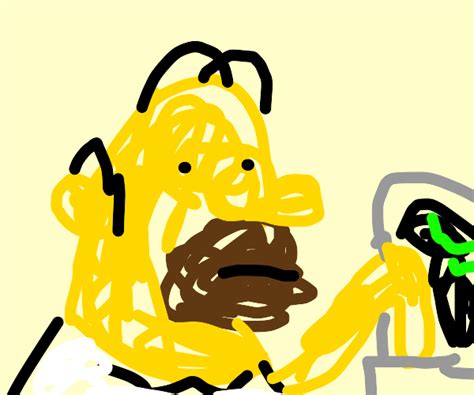 Homer Coding Drawception