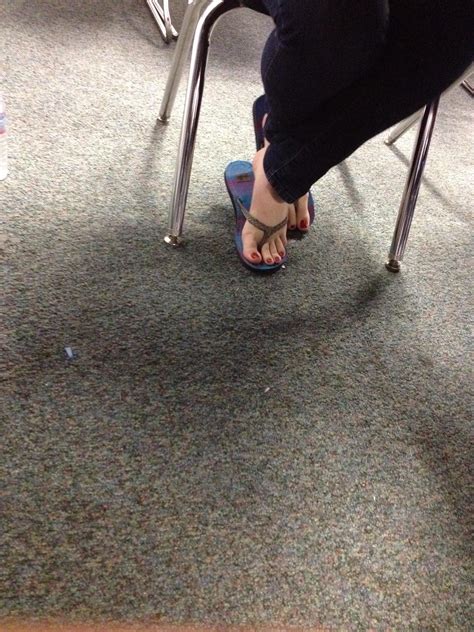 Under The Table Classroom Feet Scrolller