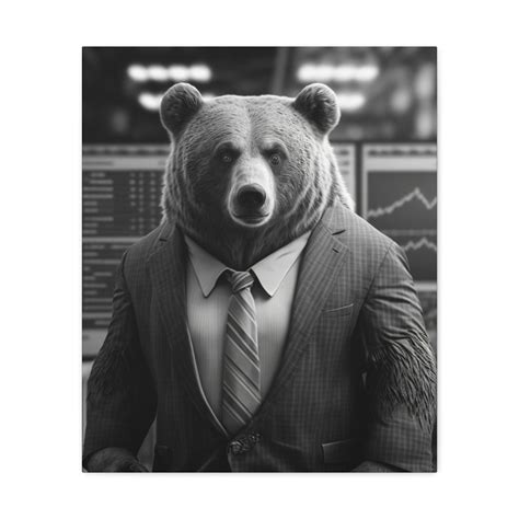 Buy Wall Street Bear Stock Market Bear Luxury Wall Art Stock Online In