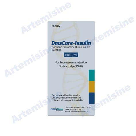 Isophane Protamine Human Insulin Injection Sinophare Bio Technology