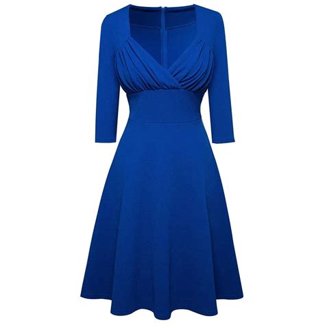 Années 50 Robe Pin Up Évasée Col Coeur Ma Penderie Vintage