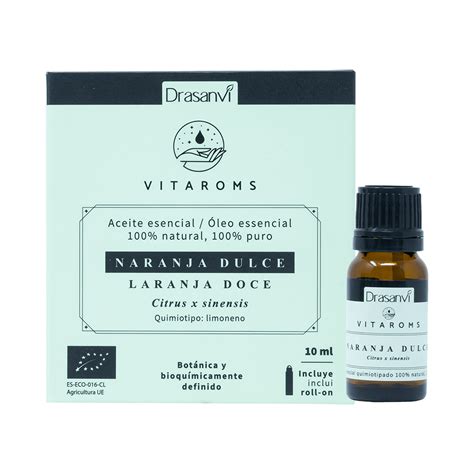 Aceite Esencial Naranja Dulce Bio 10 Ml Vitaroms