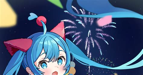 Mikuexpo10th Hatsune Miku Contest Entry 🐱 Spoonillustのイラスト Pixiv