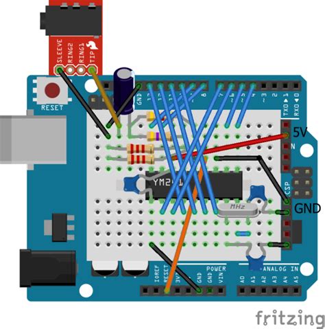 Arduino Ym2413bb Simple Diy Electronic Music Projects