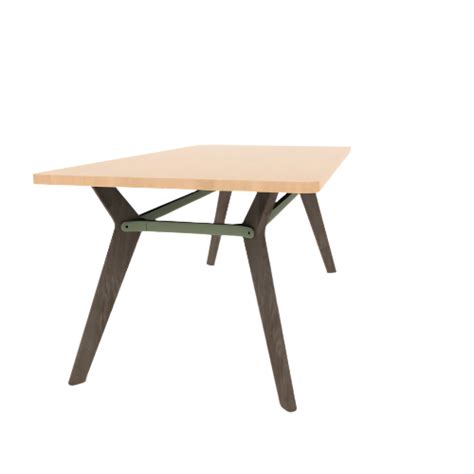Rang 36 X 72 Rounded Rectangle Cafe Table Solid Wood Legs Steel Apro