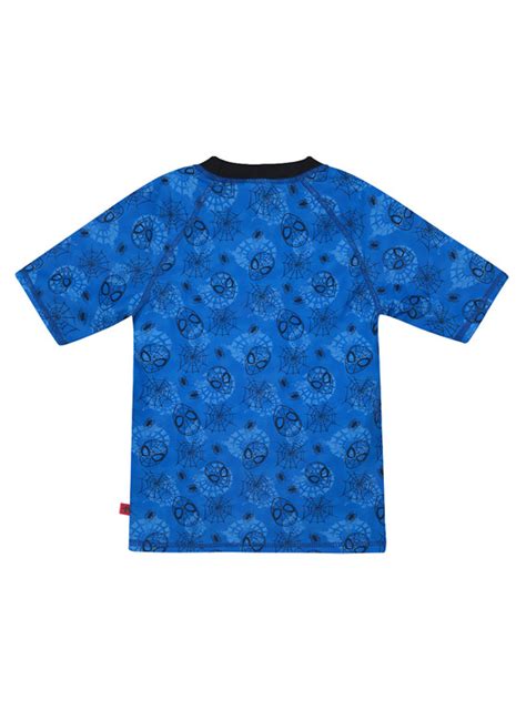 Polera Uv Traje De BaÑo Spiderman Polera Uv Traje De BaÑo Spiderman