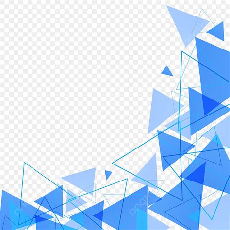 Blue Geometric Background