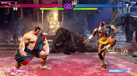 Sf6 E Honda Vs Dhalsim Gameplay Youtube